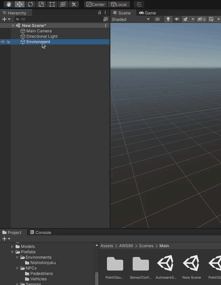 Add Random Traffic - AWSIM document